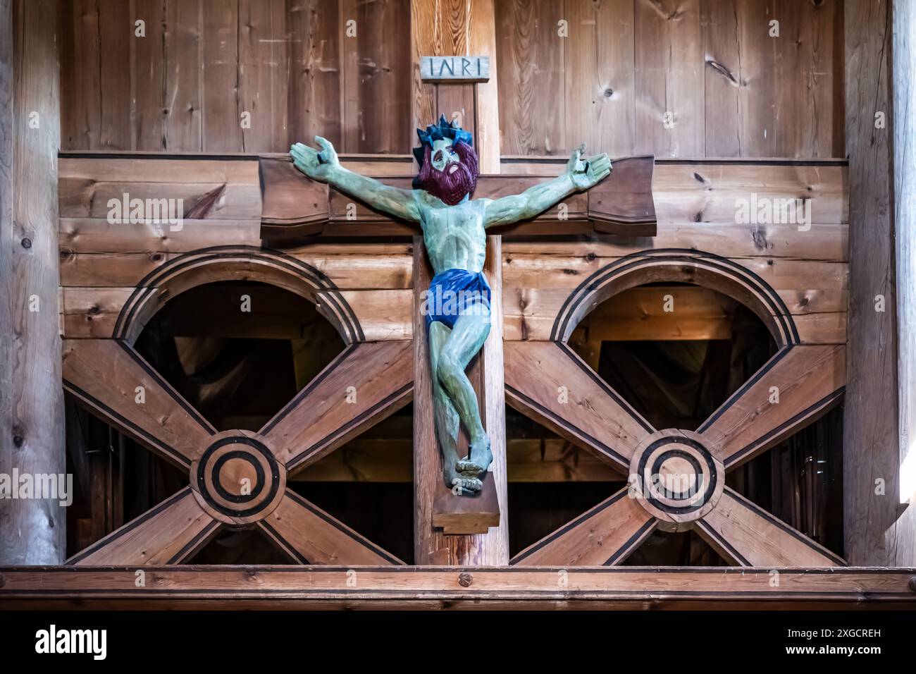 Heddal stavkirke largest stave hi-res stock photography and images - Alamy