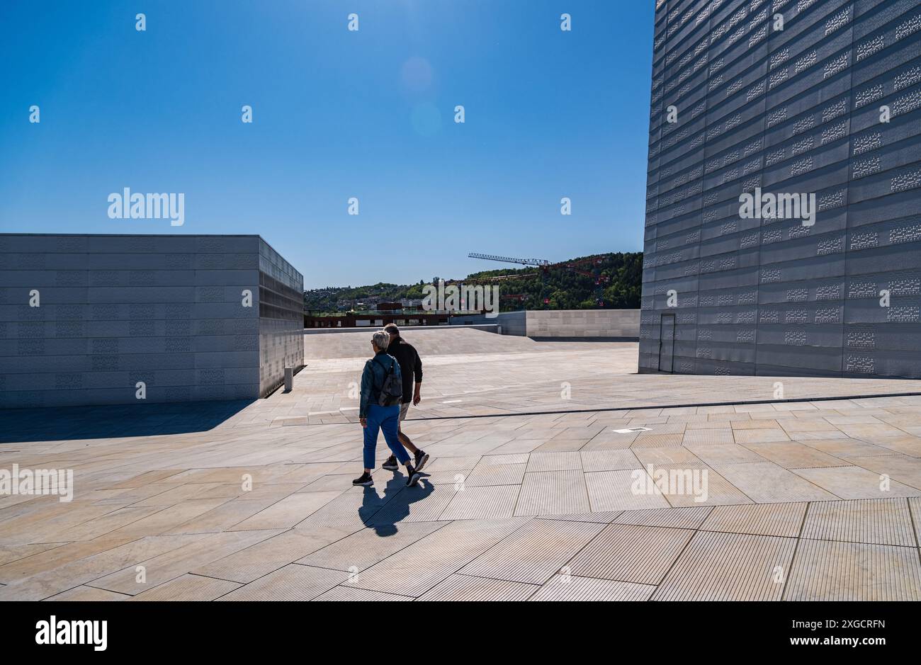 The iconic opera house in central Oslo, Norway Stock Photo - Alamy