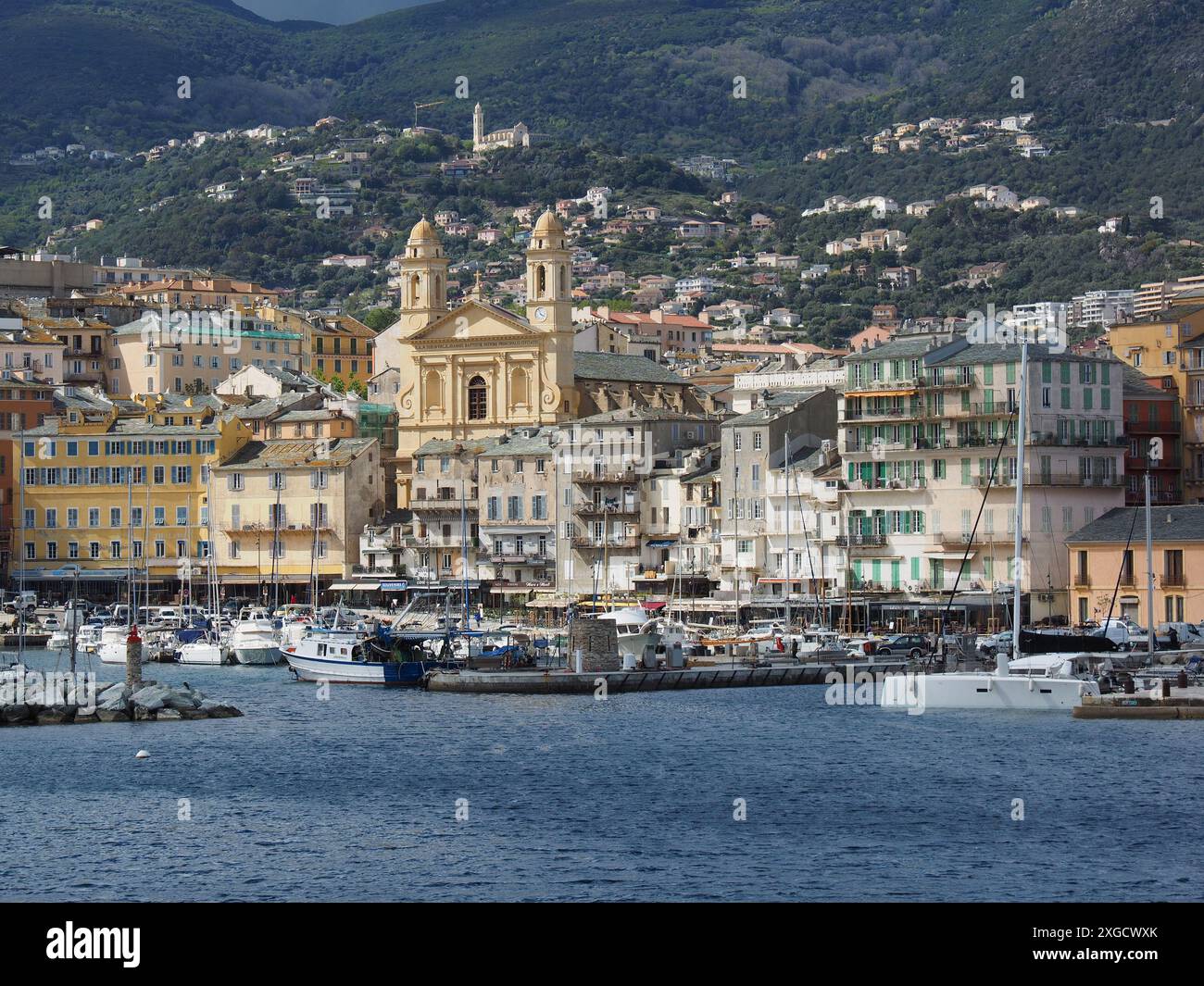 The historic old port of Bastia, Corsica, France Stock Photo - Alamy