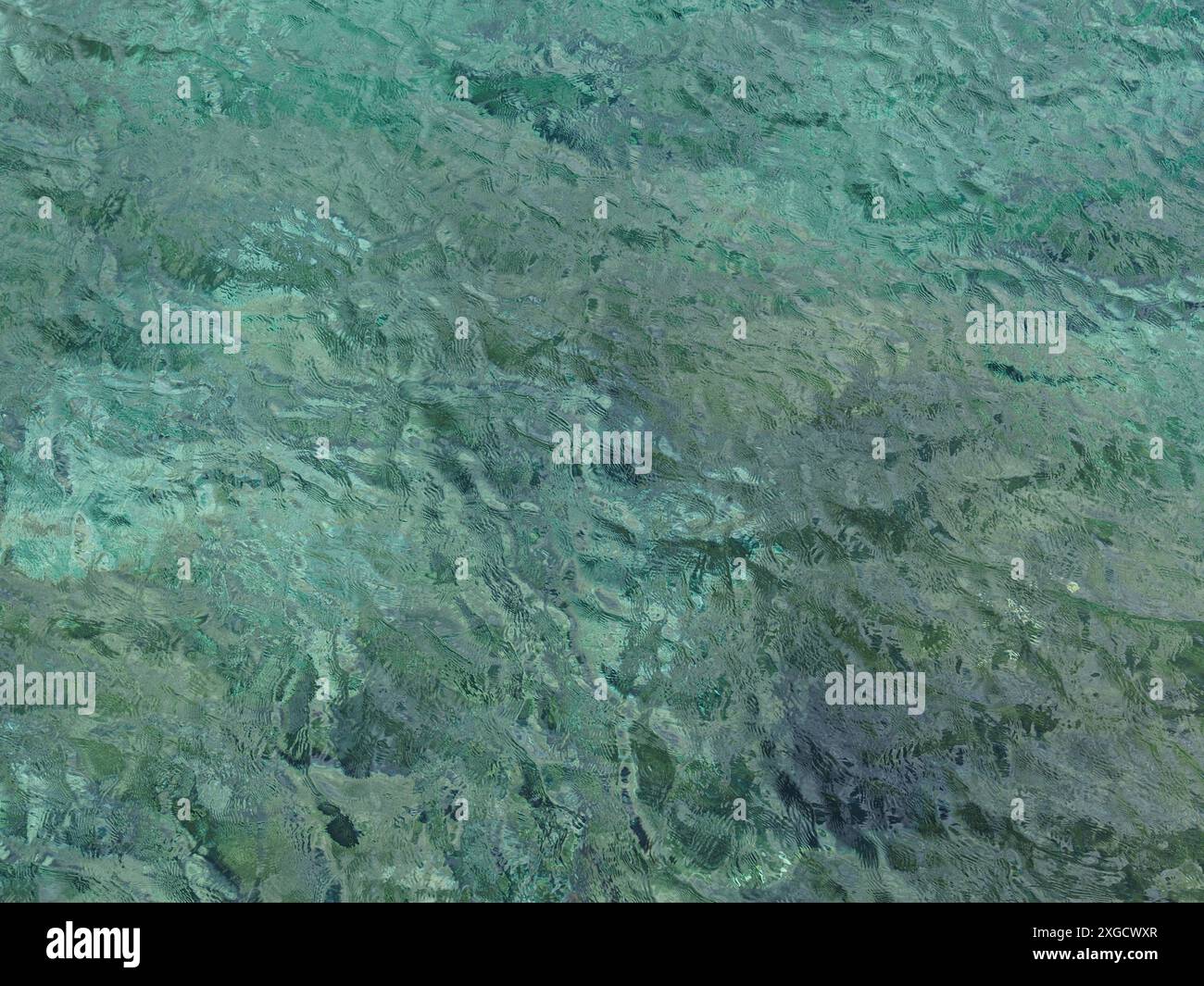 beautiful blue green color very clear mediterranean sea water with ...