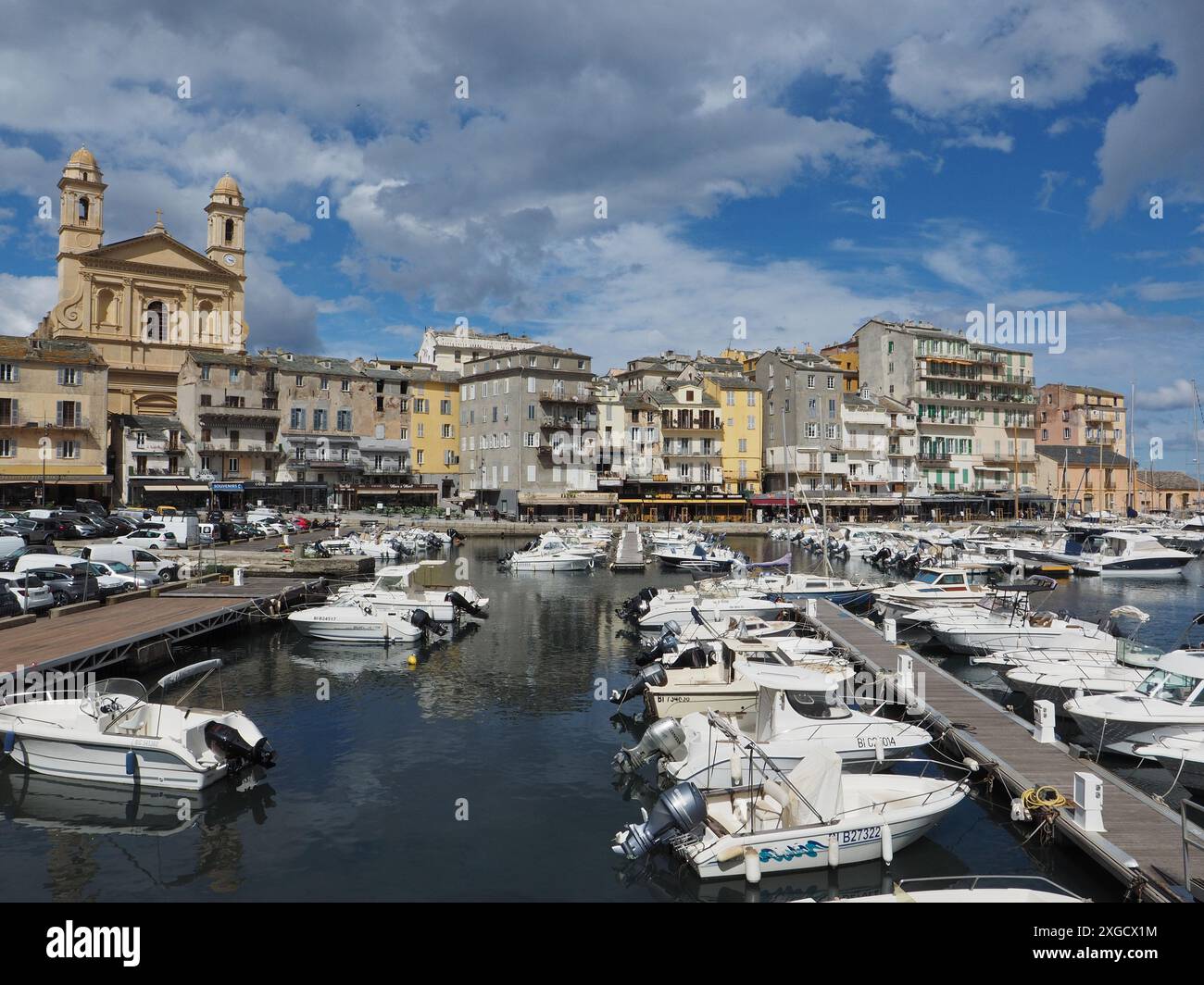 The historic old port of Bastia, Corsica, France Stock Photo - Alamy