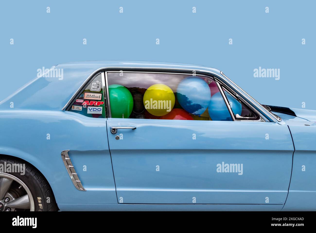 Mustang car open road hi-res stock photography and images - Alamy