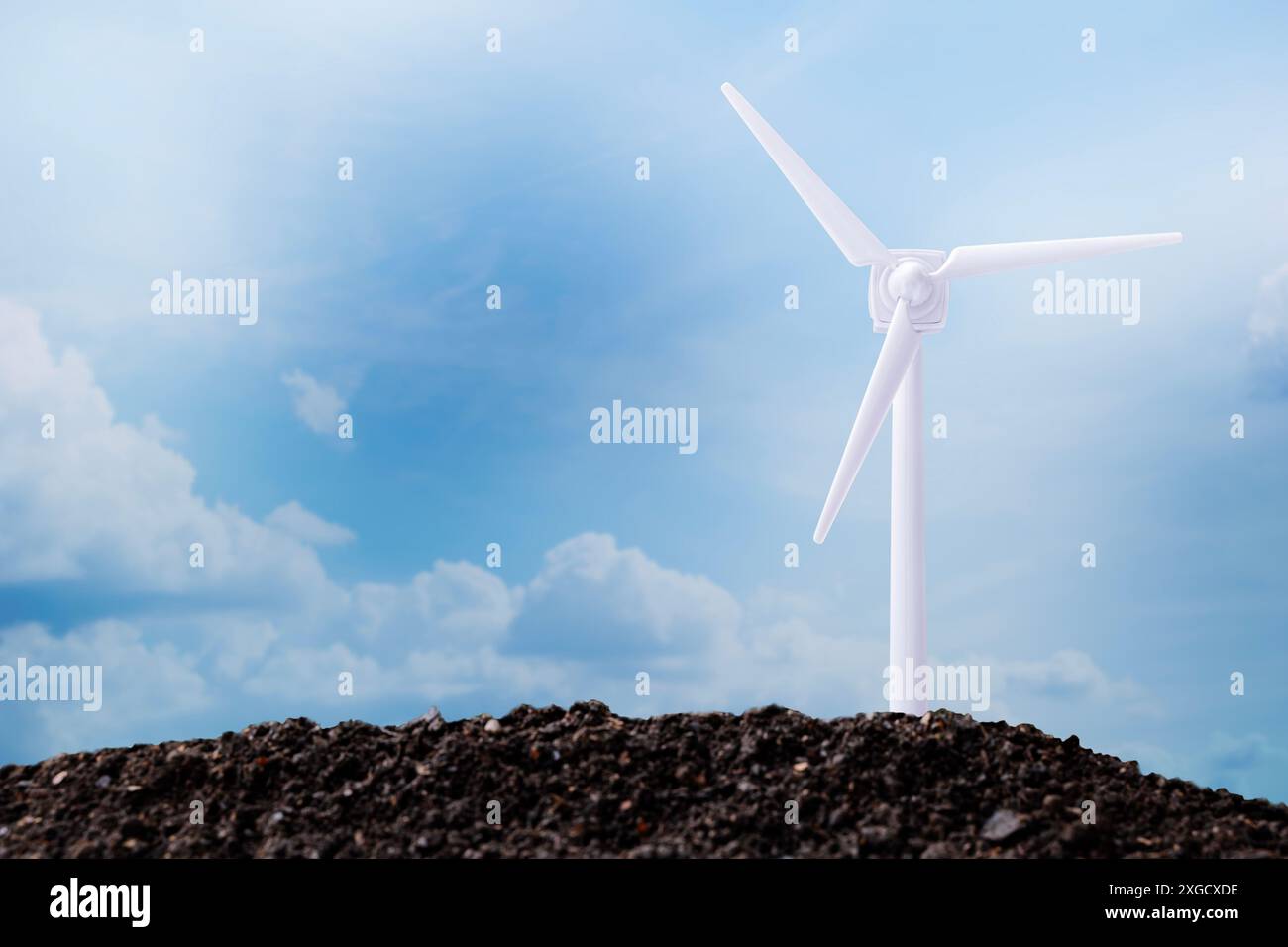 Wind turbine generator for sustainable electric power generation sits ...