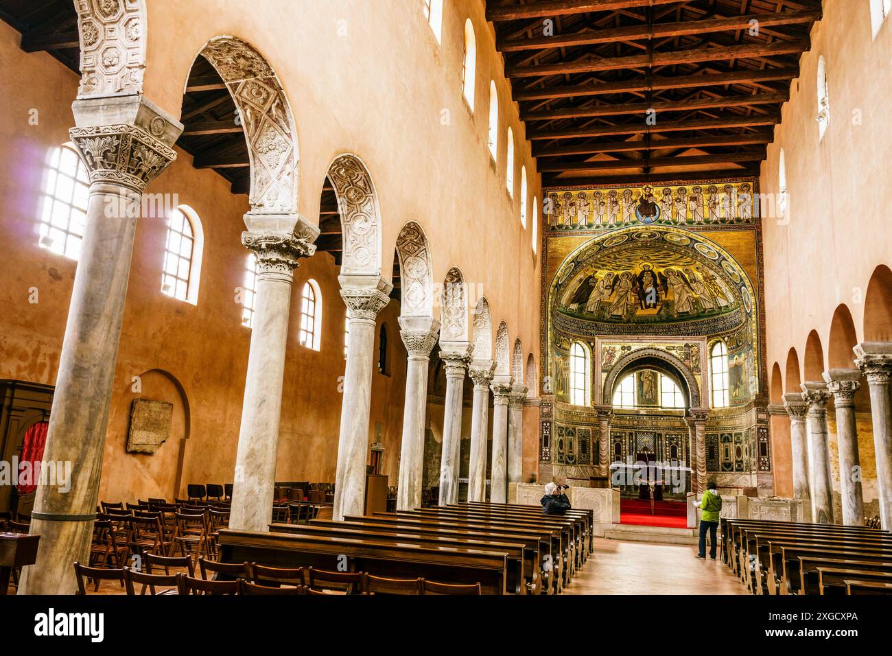 Basilica of St. Euphrasius, 6th century, Porec, - Parenzo-, Istrian ...