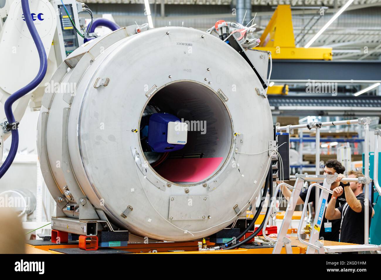 Erlangen, Germany. 08th July, 2024. Employees of Siemens Healthineers ...