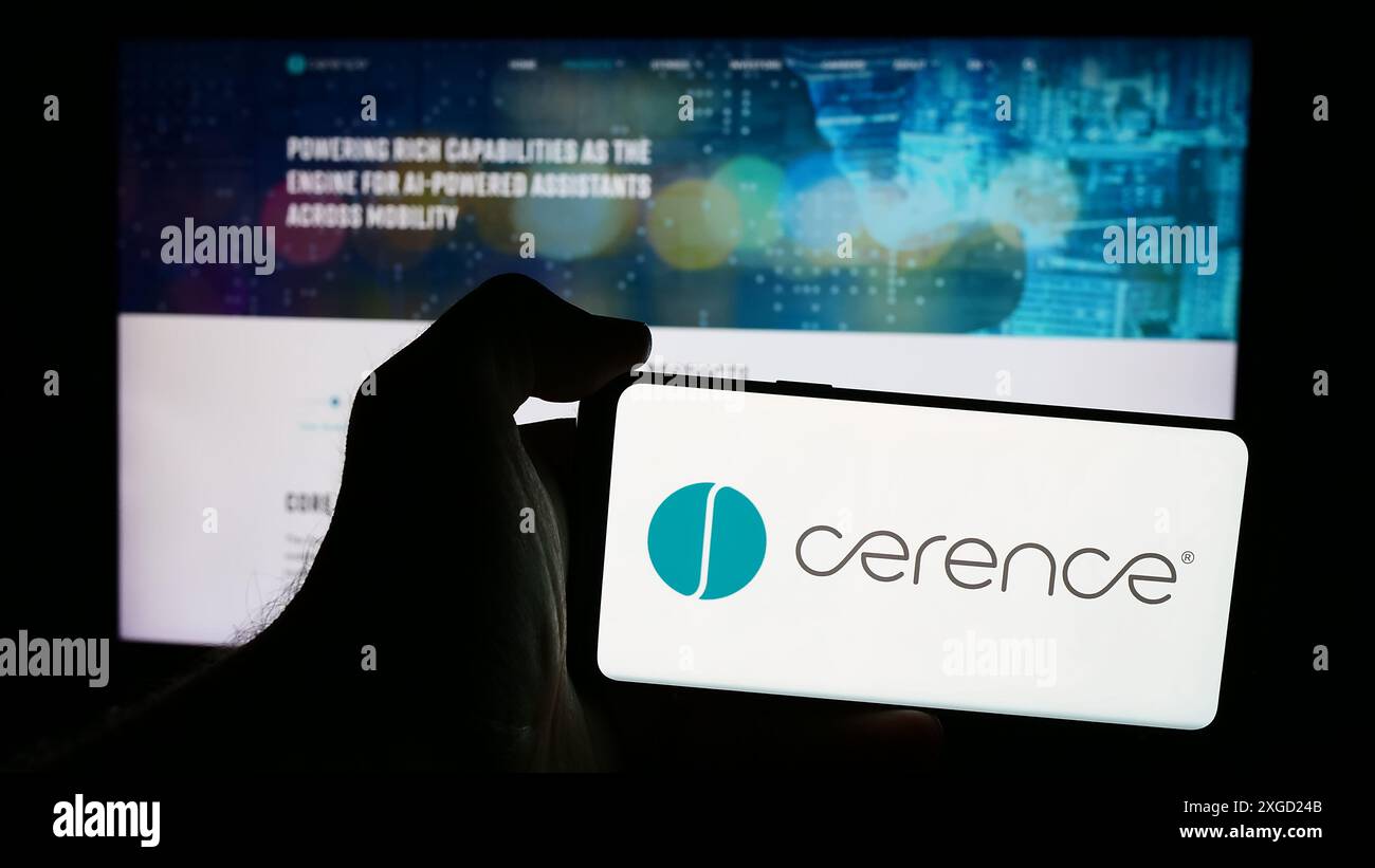 Cerence logo hi-res stock photography and images - Alamy