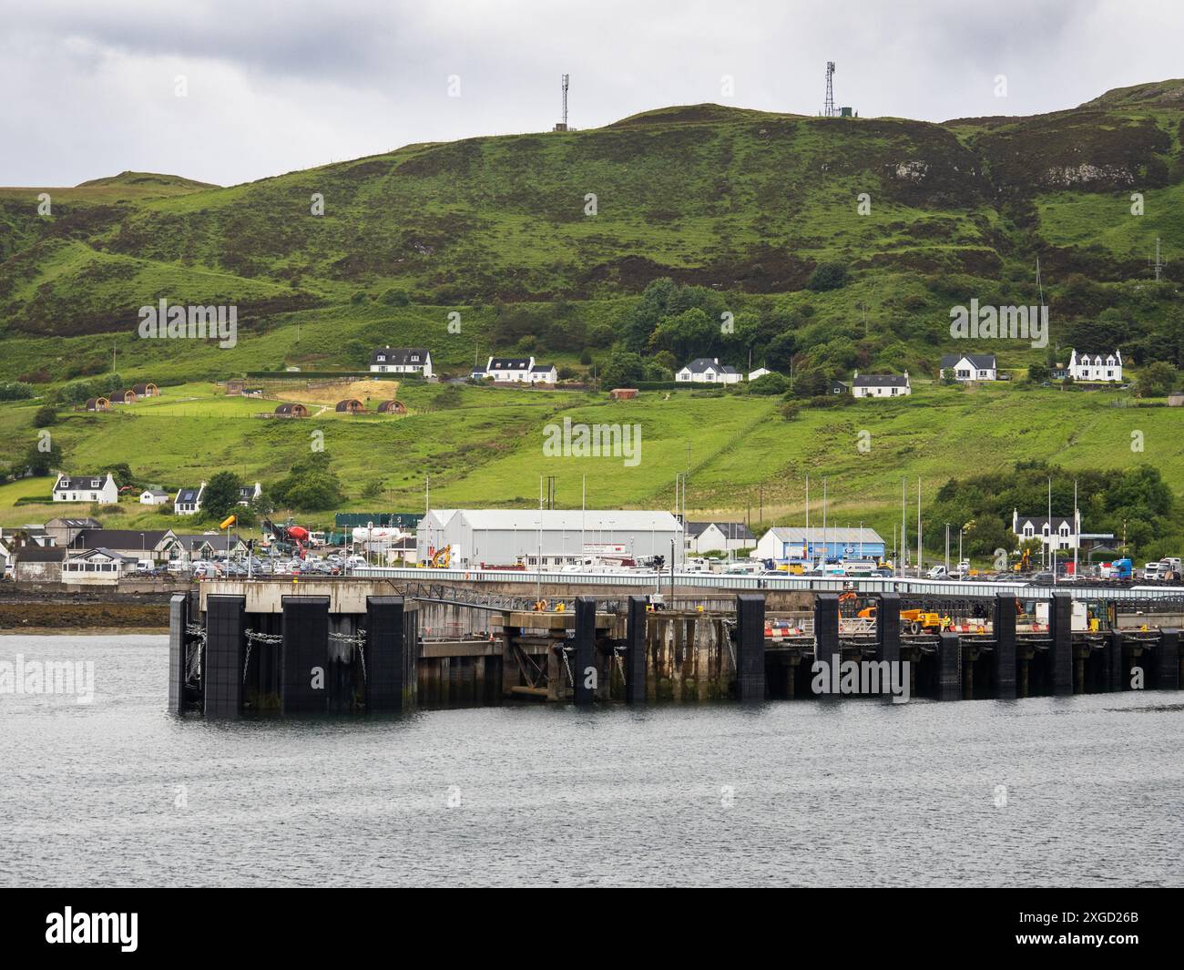 The port of Uig on the Isle of Skye, Scotland, UK Stock Photo - Alamy