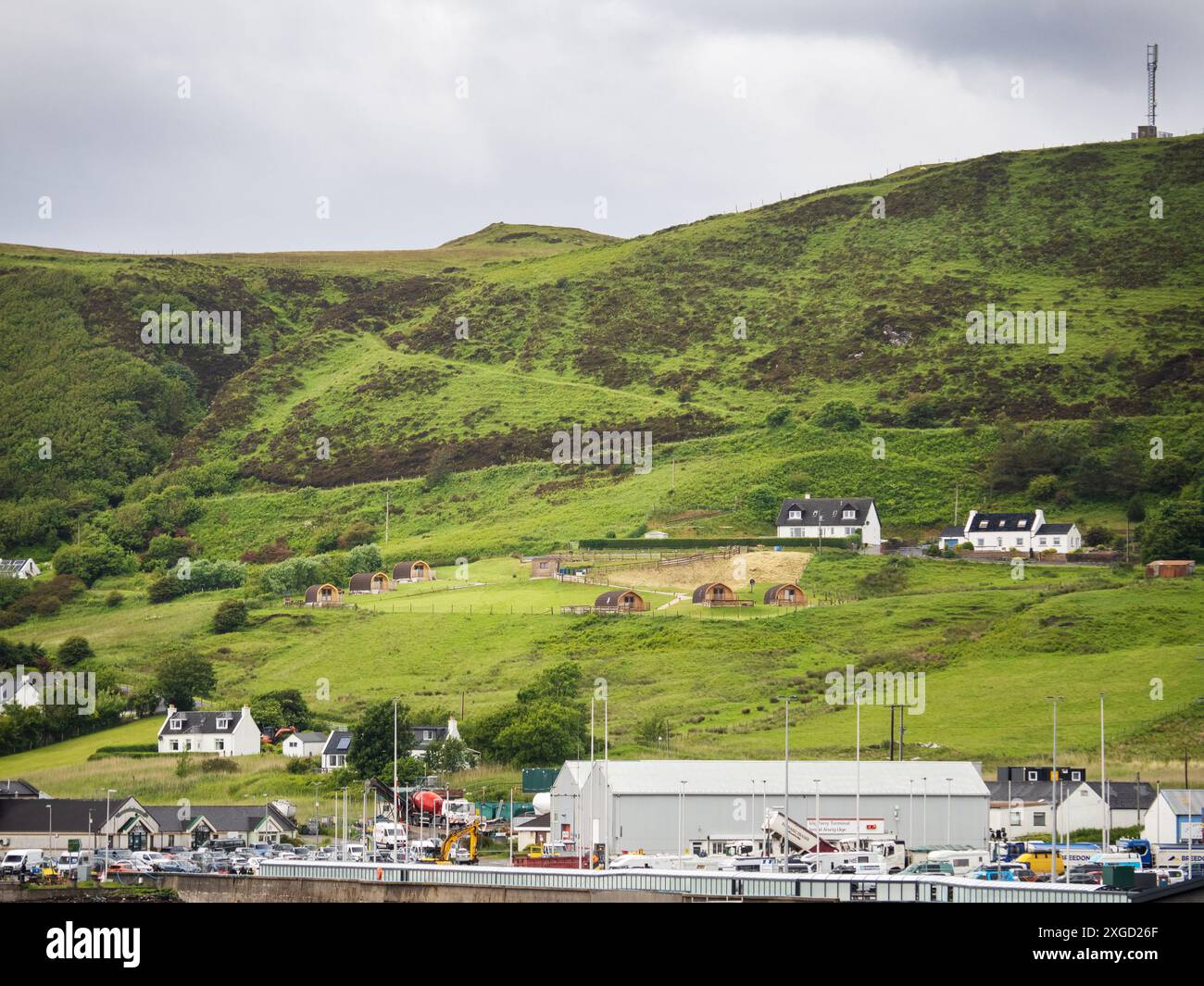The port of Uig on the Isle of Skye, Scotland, UK Stock Photo - Alamy