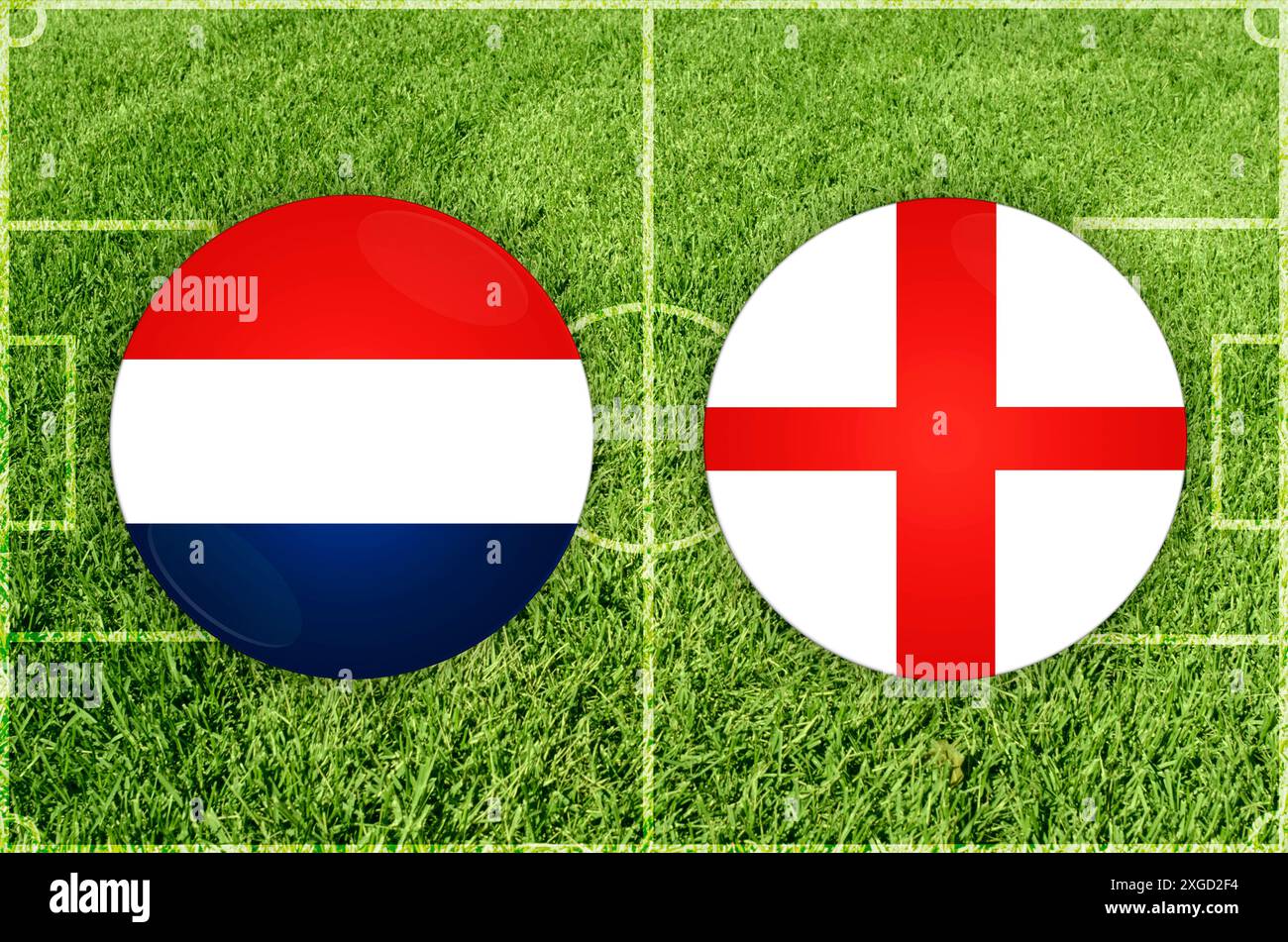 England vs netherlands euro 2024 hi-res stock photography and images ...