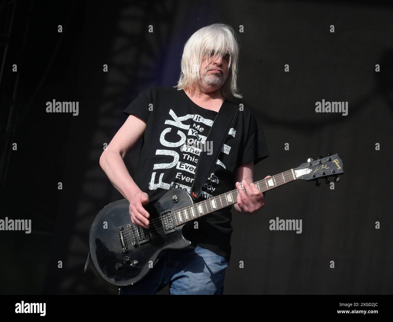 Clam Rock Festival auf der Burg Clam in Sperken, im Bezirk Horn in ...