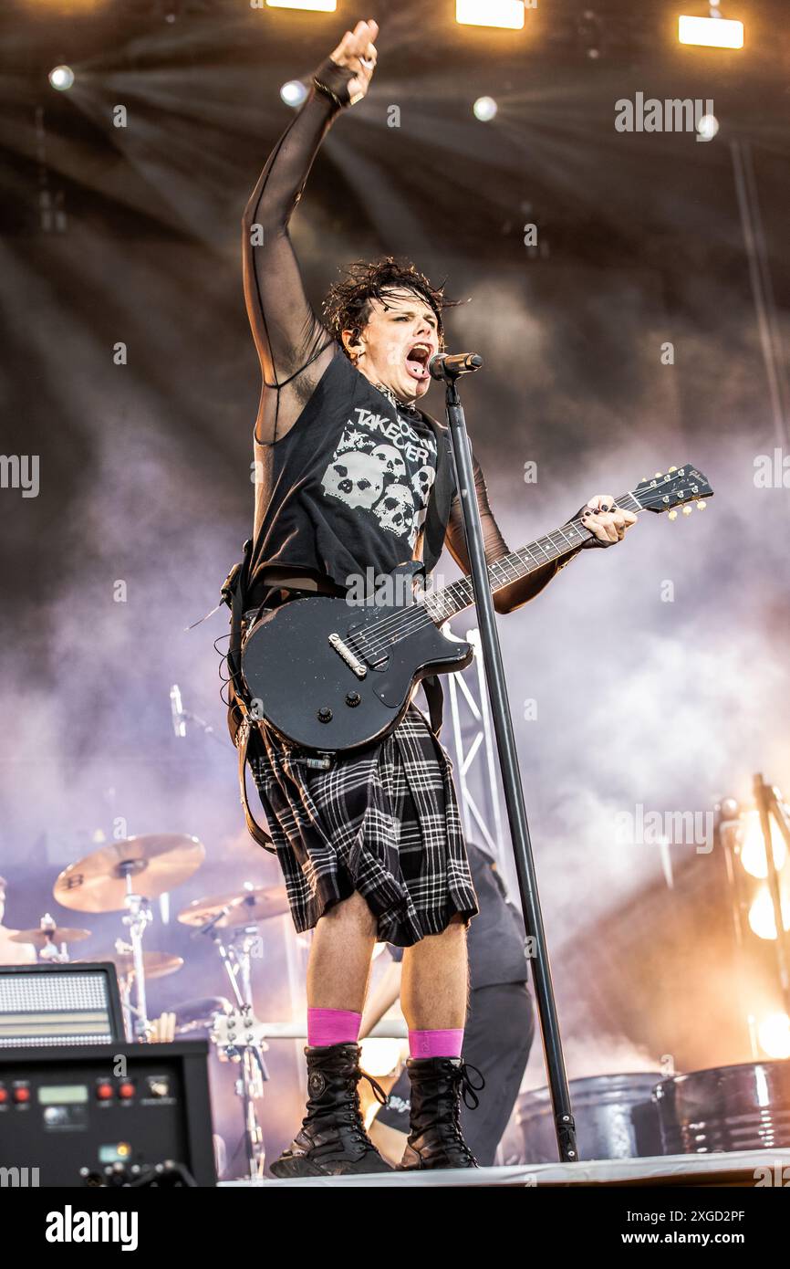 Milan Italy. 07th Jul 2024. The English singer-songwriter and actor ...