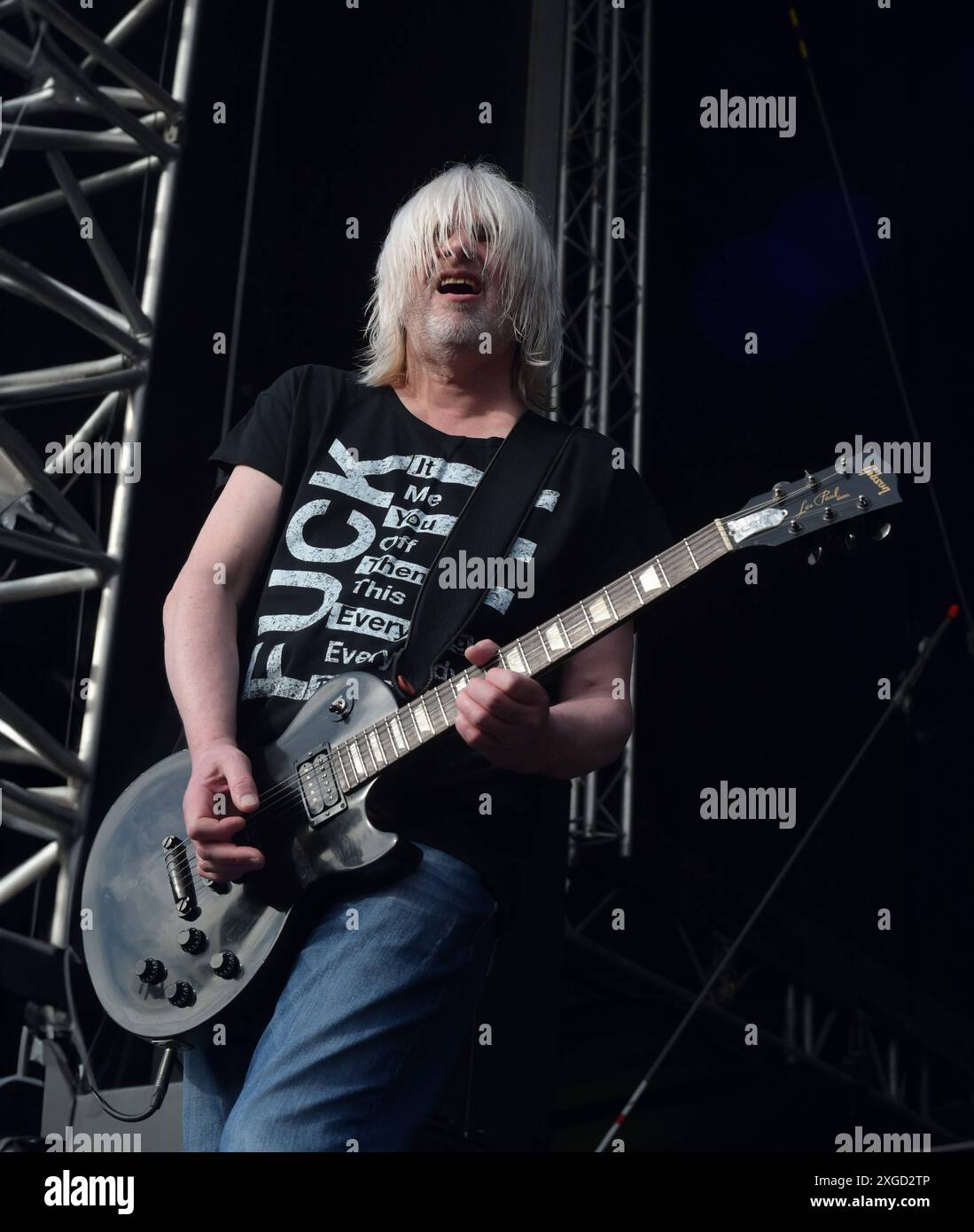 Clam Rock Festival auf der Burg Clam in Sperken, im Bezirk Horn in ...