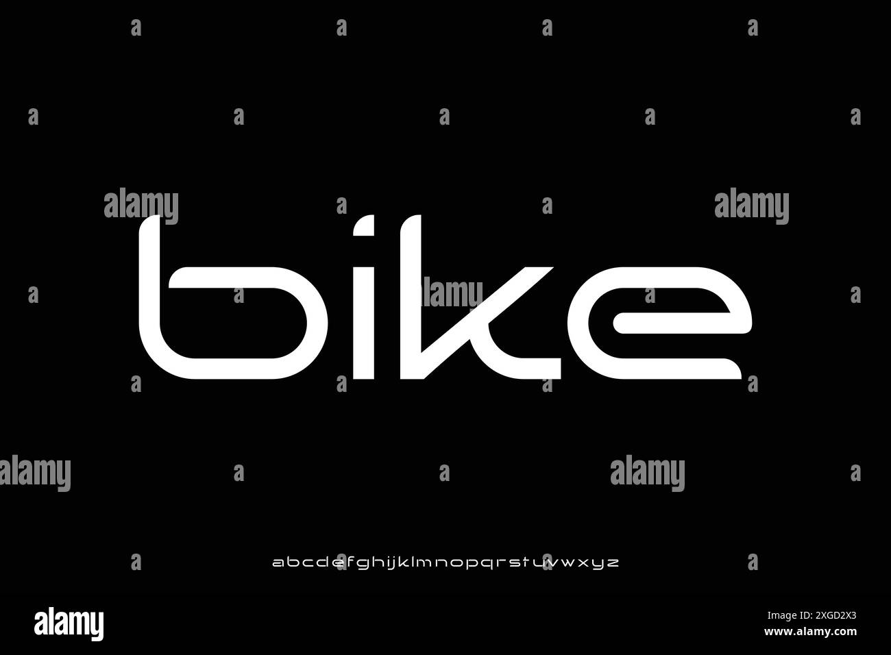 Unique modern decorative sans serif alphabet display font vector Stock Vector Image & Art - Alamy
