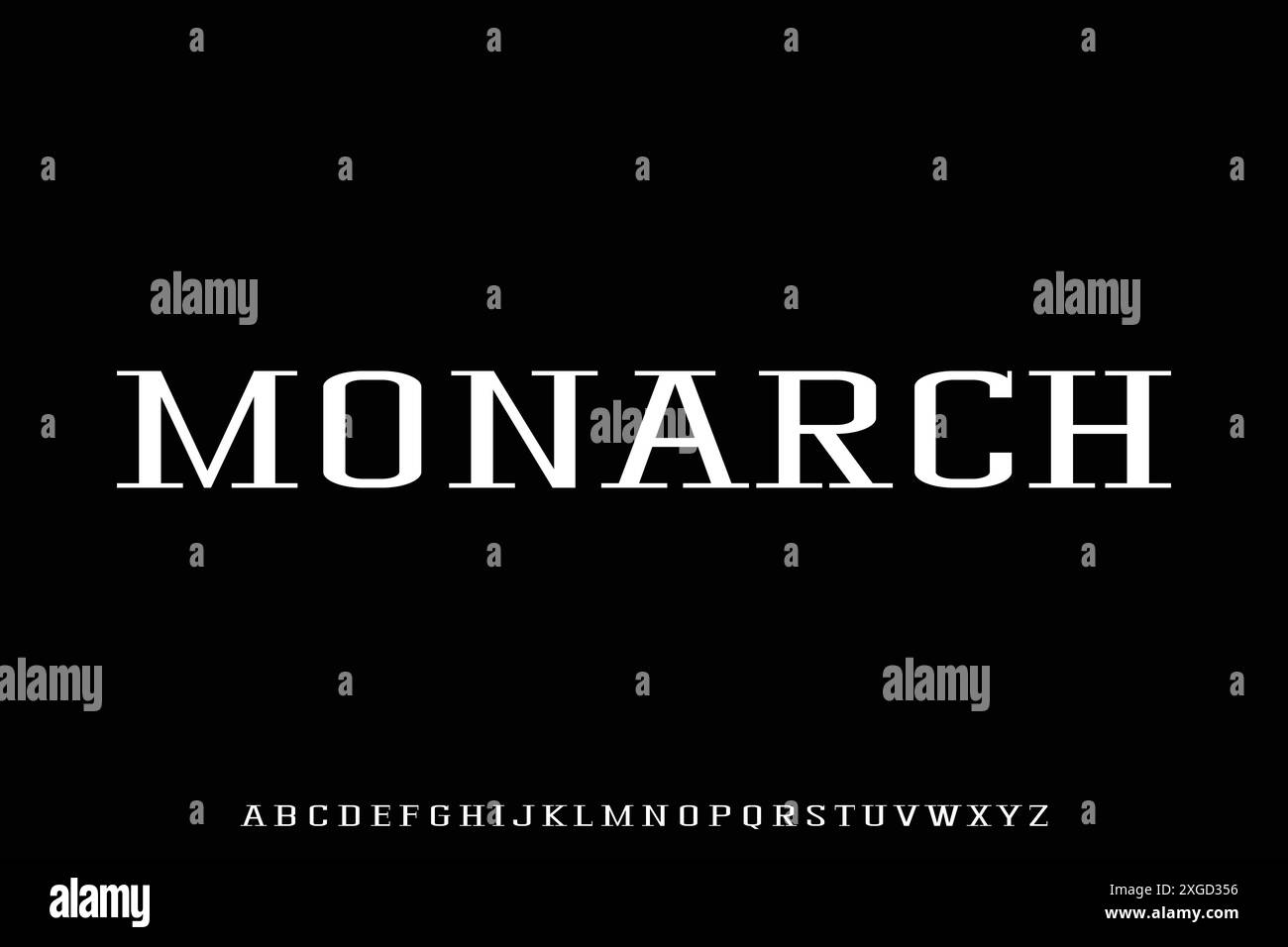 Elegant classic roman monarch serif alphabet display font vector Stock Vector Image & Art - Alamy
