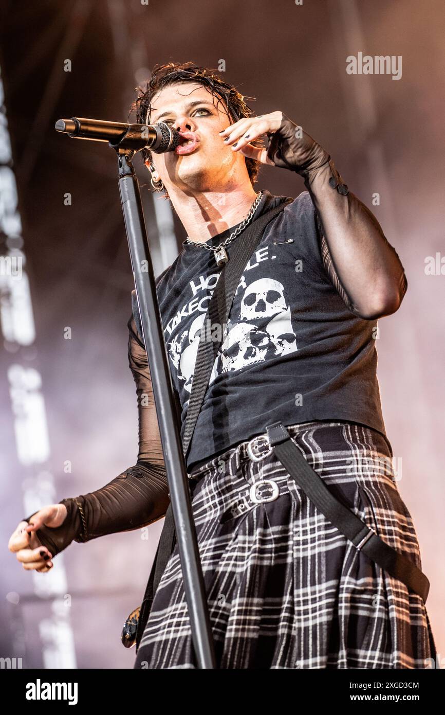 Milan Italy. 07th Jul 2024. The English singer-songwriter and actor ...