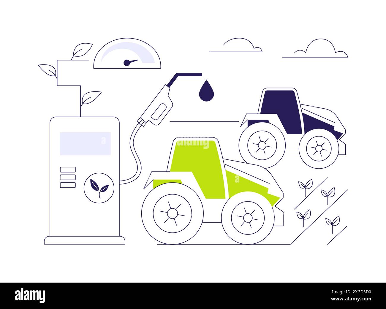 Biofuel abstract concept vector illustration Stock Vector Image & Art ...