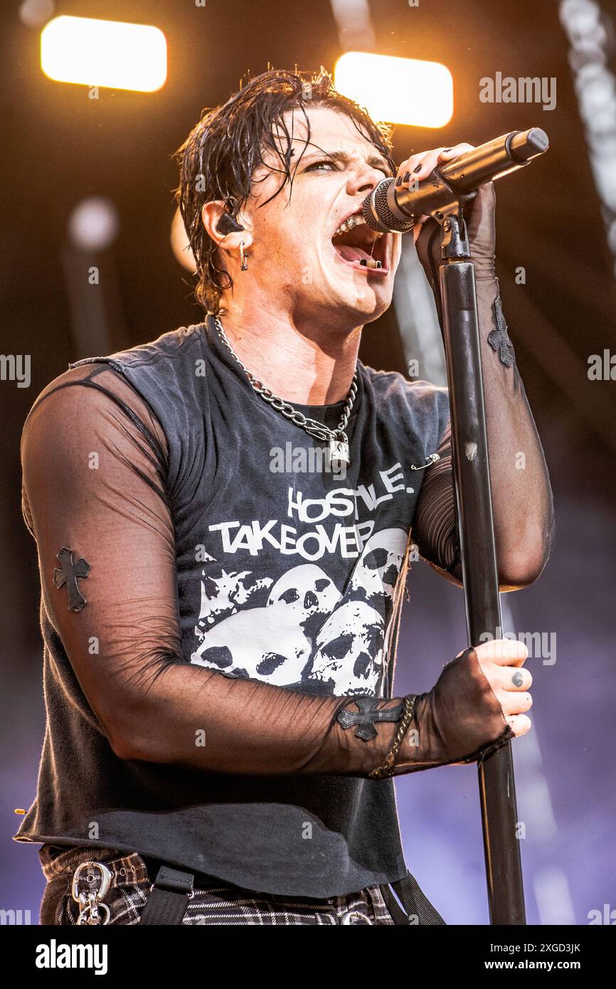 Milan Italy. 07th Jul 2024. The English singer-songwriter and actor ...