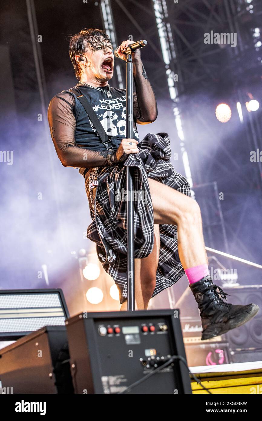 Milan Italy. 07th Jul 2024. The English singer-songwriter and actor ...