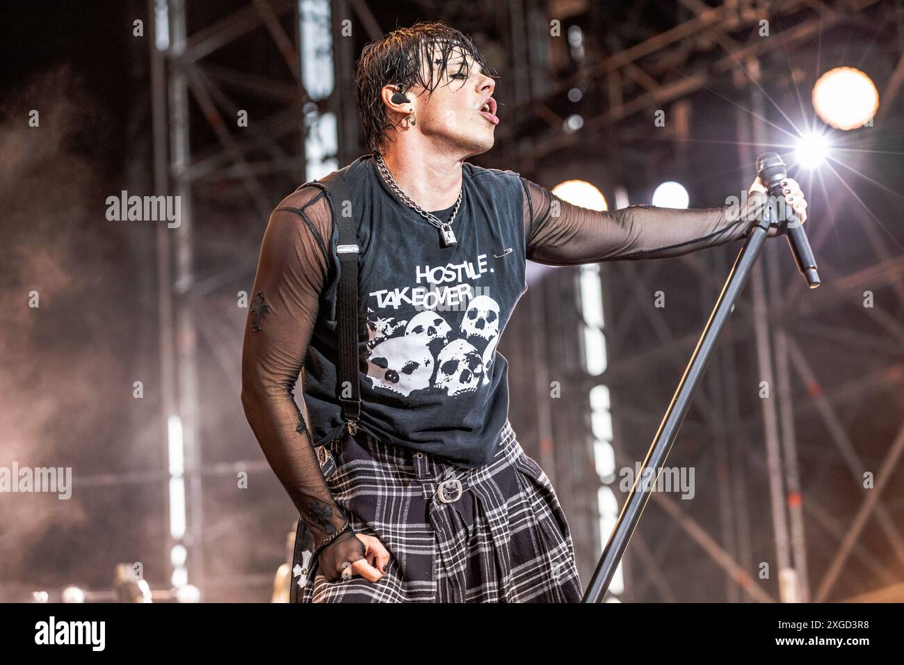 Milan Italy. 07th Jul 2024. The English singer-songwriter and actor ...