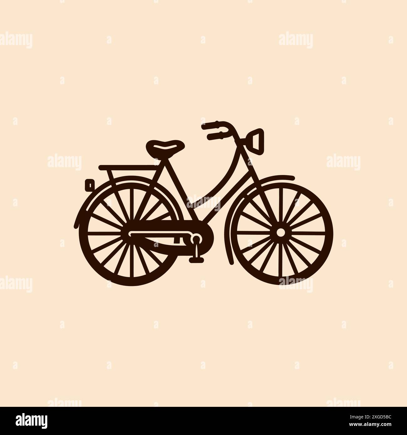 Minimalist vintage illustration hi-res stock photography and images - Alamy