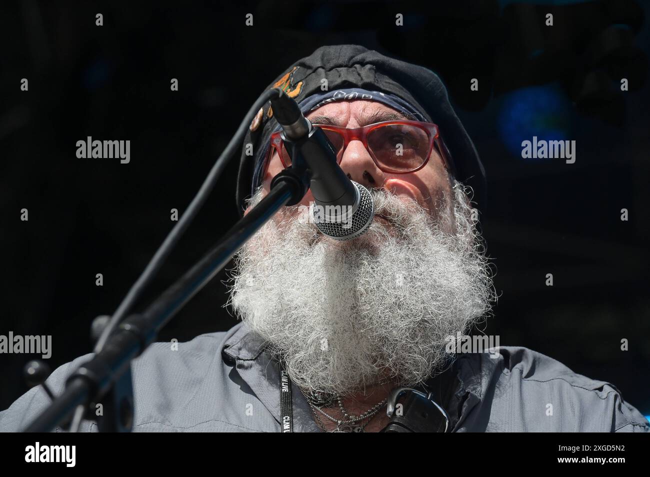 Clam Rock Festival auf der Burg Clam in Sperken, im Bezirk Horn in ...