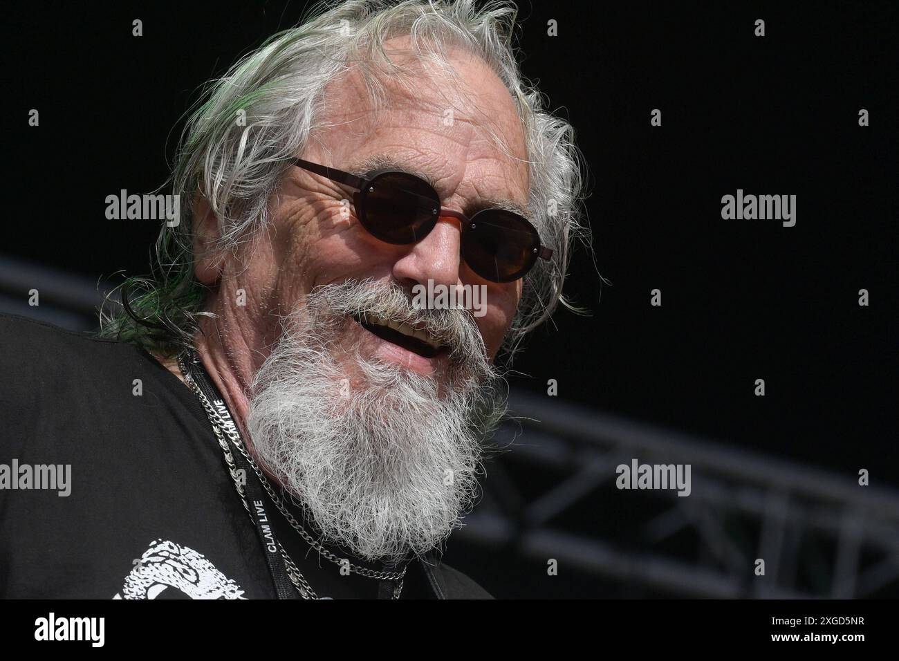 Clam Rock Festival auf der Burg Clam in Sperken, im Bezirk Horn in ...