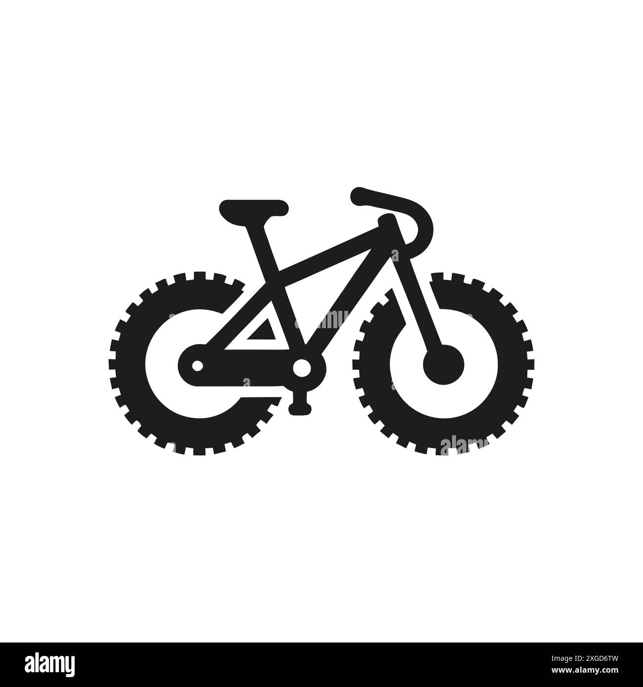 Mountain bike vector illustration Stock Vector Image & Art - Alamy