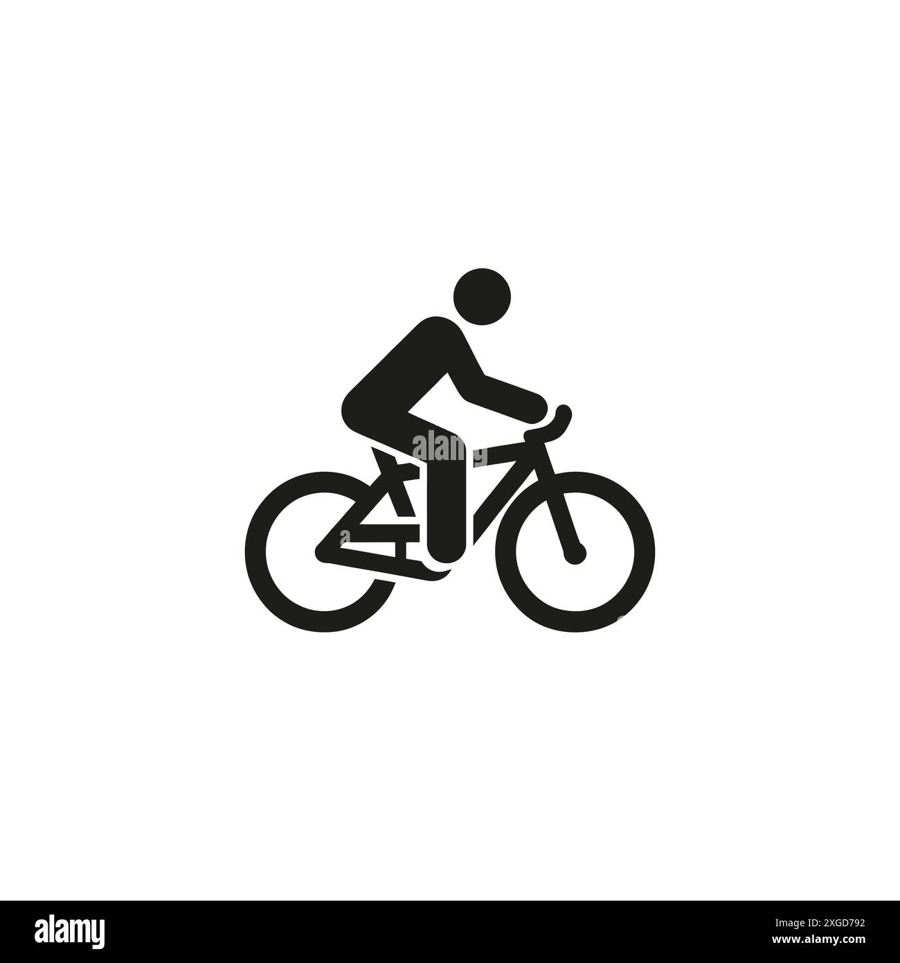 Cycling signage Stock Vector Images - Alamy