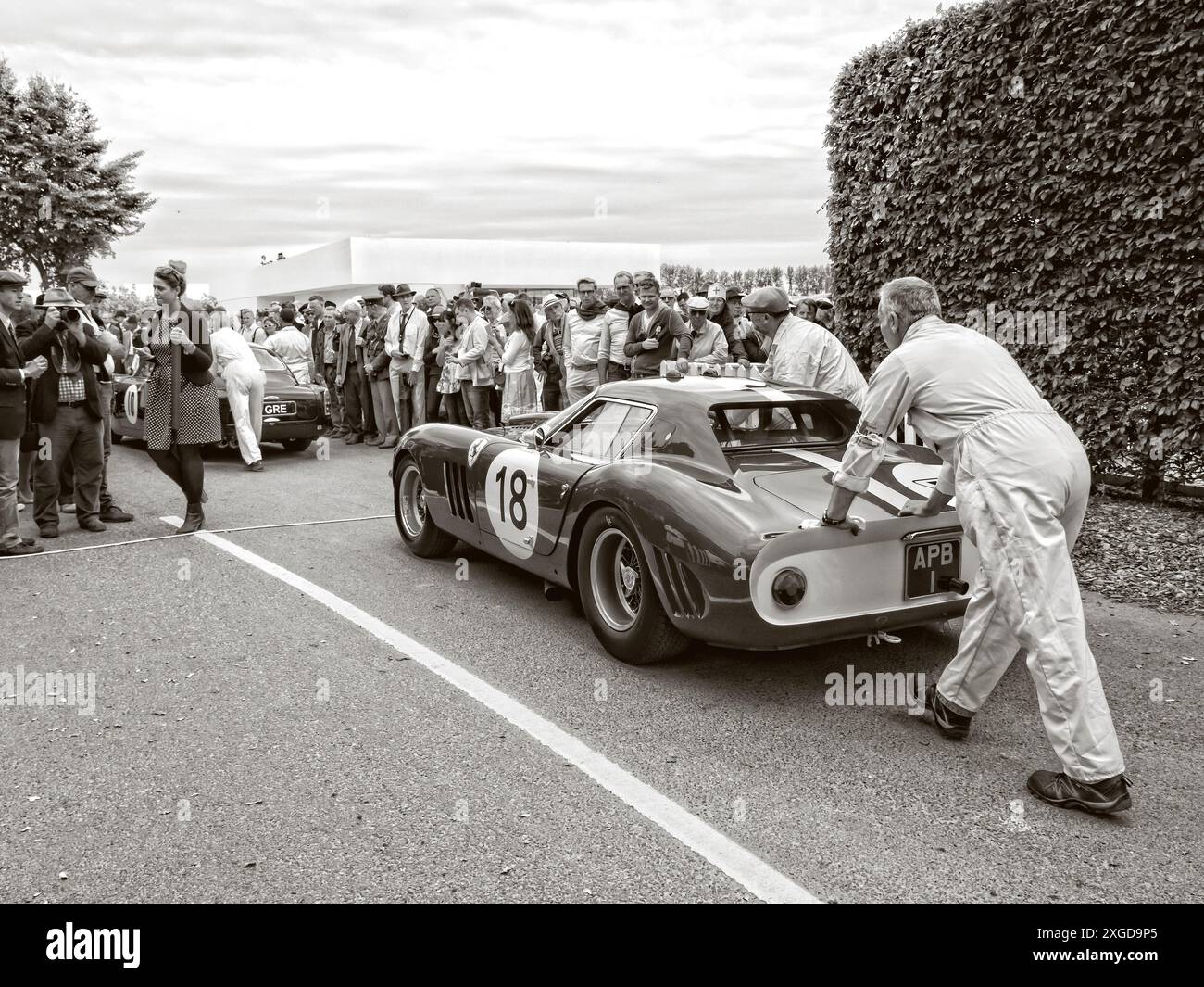 Ferrari 250 GTO at the Goodwood Revival Stock Photo - Alamy