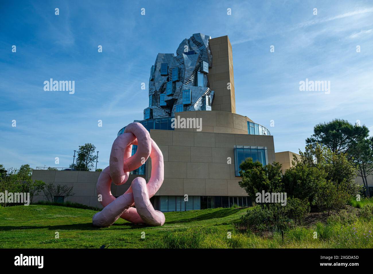 LUMA Cultural Center building, architect Frank Gehry, Arles, Bouches du ...