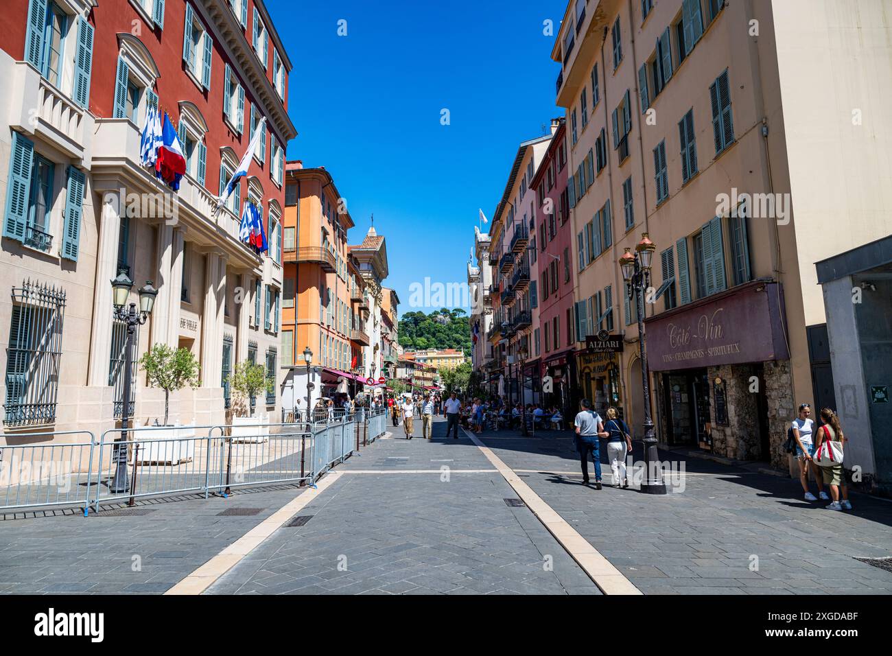 Historic town center, Nice, UNESCO World Heritage Site, Alpes Maritimes ...