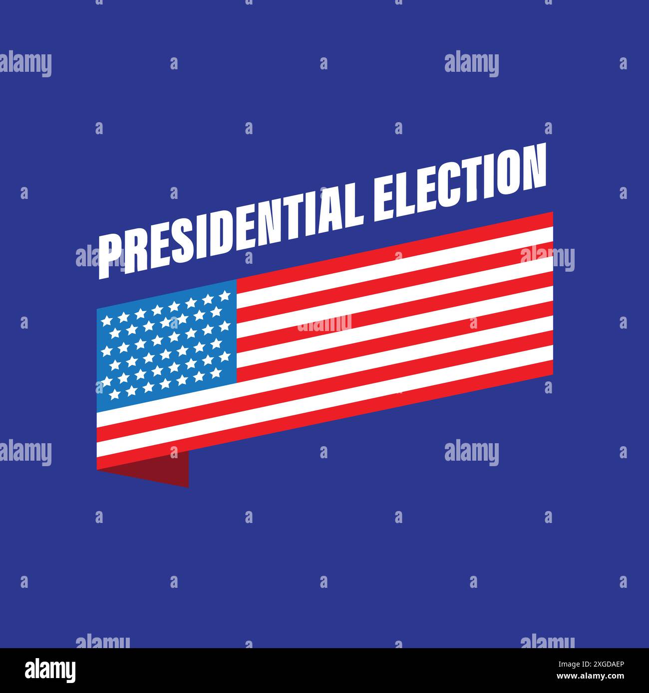 USA Presidential Election america flag Stock Vector Image & Art - Alamy