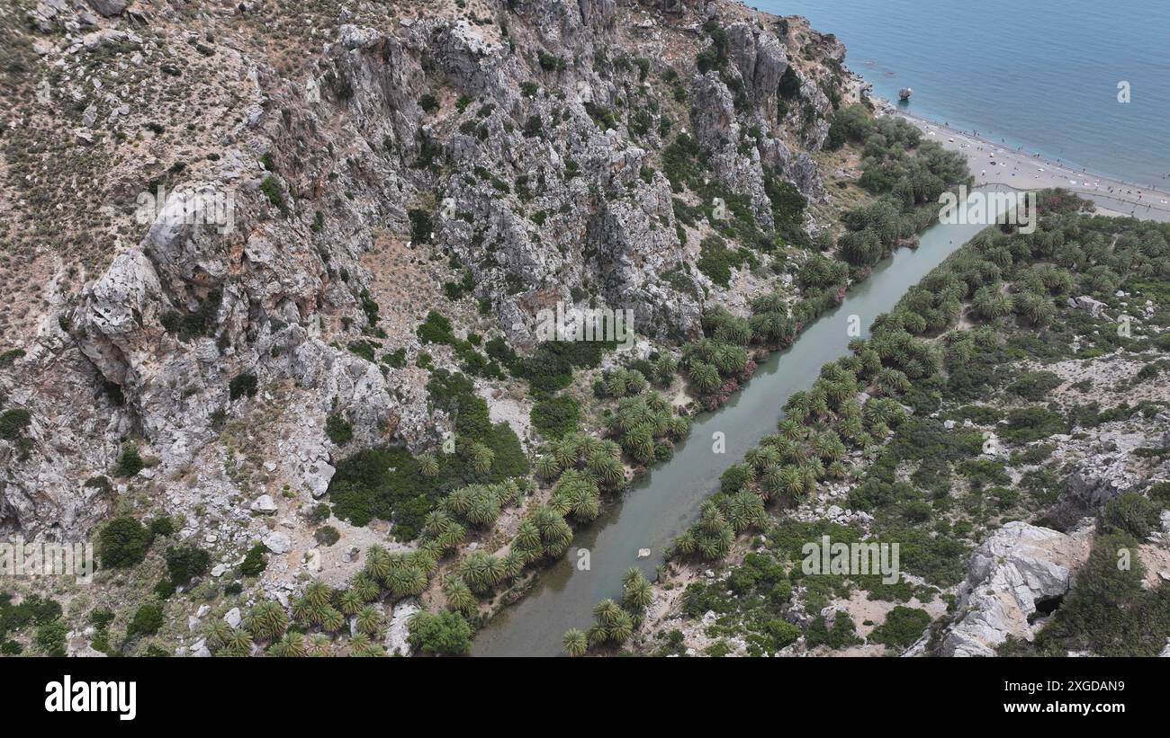 Preveli gorge hi-res stock photography and images - Alamy
