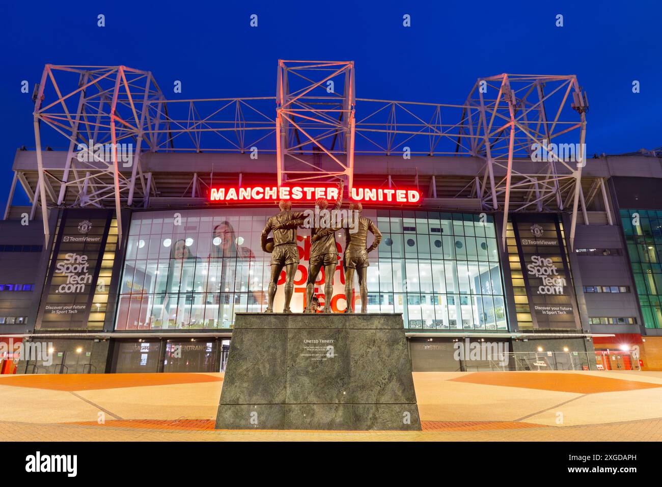 Old Trafford, Football Stadium, Manchester United, Manchester, England ...
