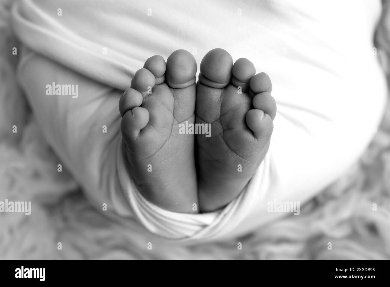 Boy and a girl feet Black and White Stock Photos & Images - Alamy