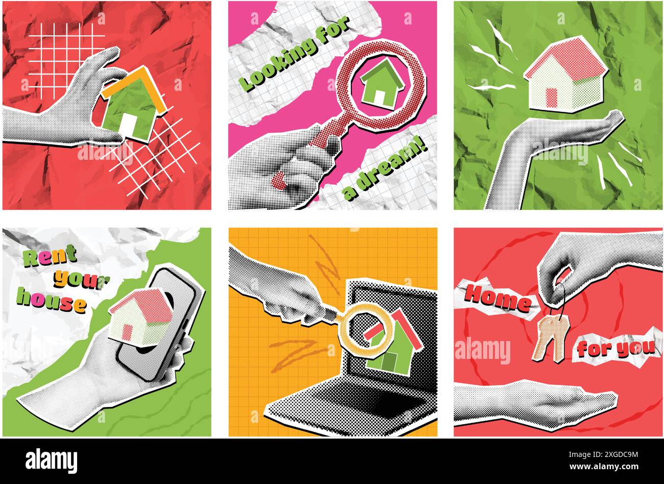 Mixed use housing Stock Vector Images - Alamy