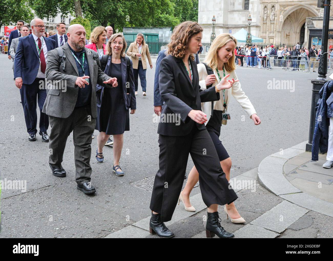 London, UK. 08th July, 2024. Labour Party MPs and ministers, including ...