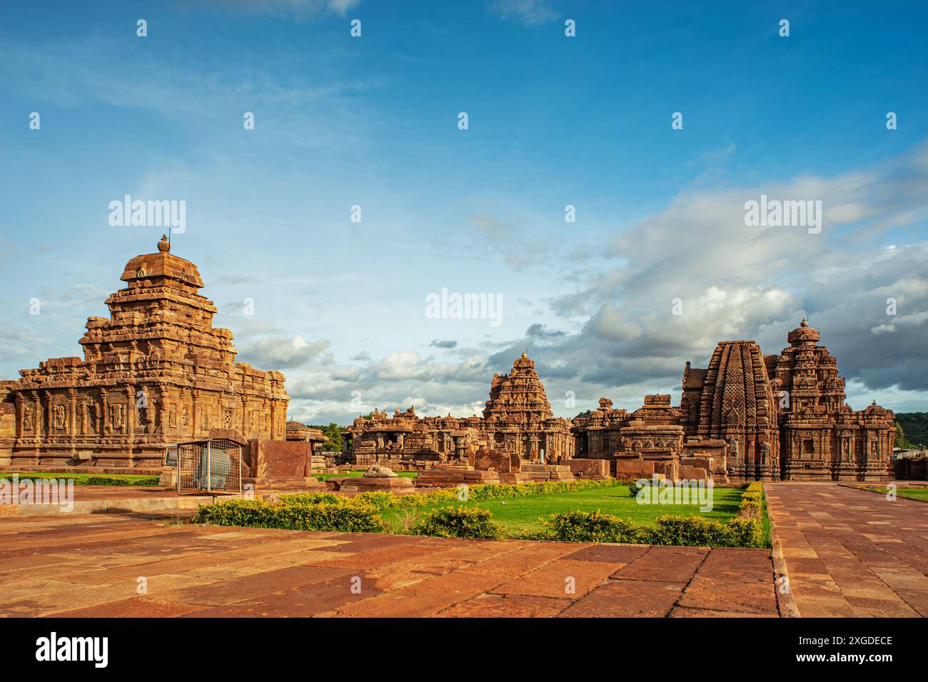 06 06 2008 Temple at Pattadakal temple complex, dating to the 7th-8th ...