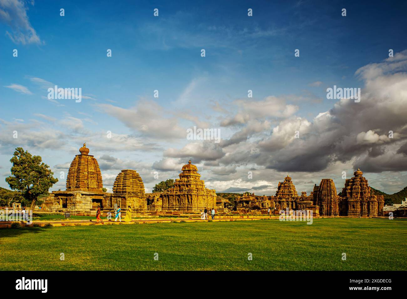 06 06 2008 Temple at Pattadakal temple complex, dating to the 7th-8th ...