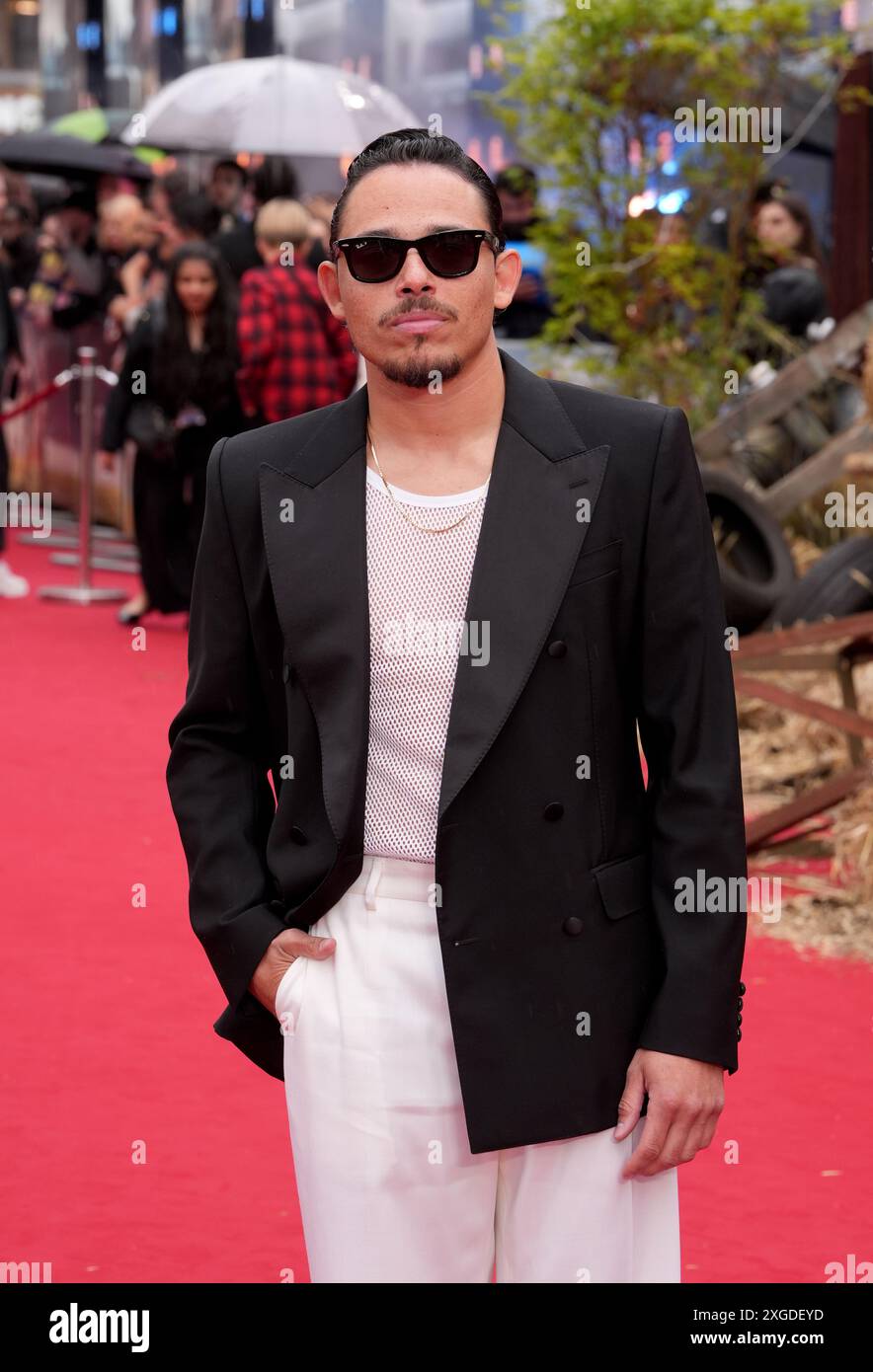 Anthony Ramos attending the Twisters European Premiere at Cineworld ...