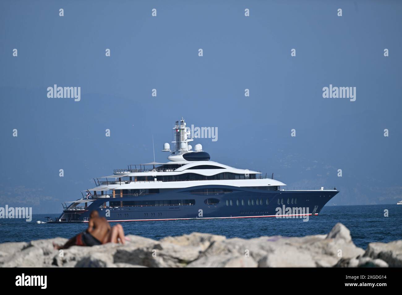 Naples - The mega yacht Launchpard of Meta and Facebook owner Mark ...