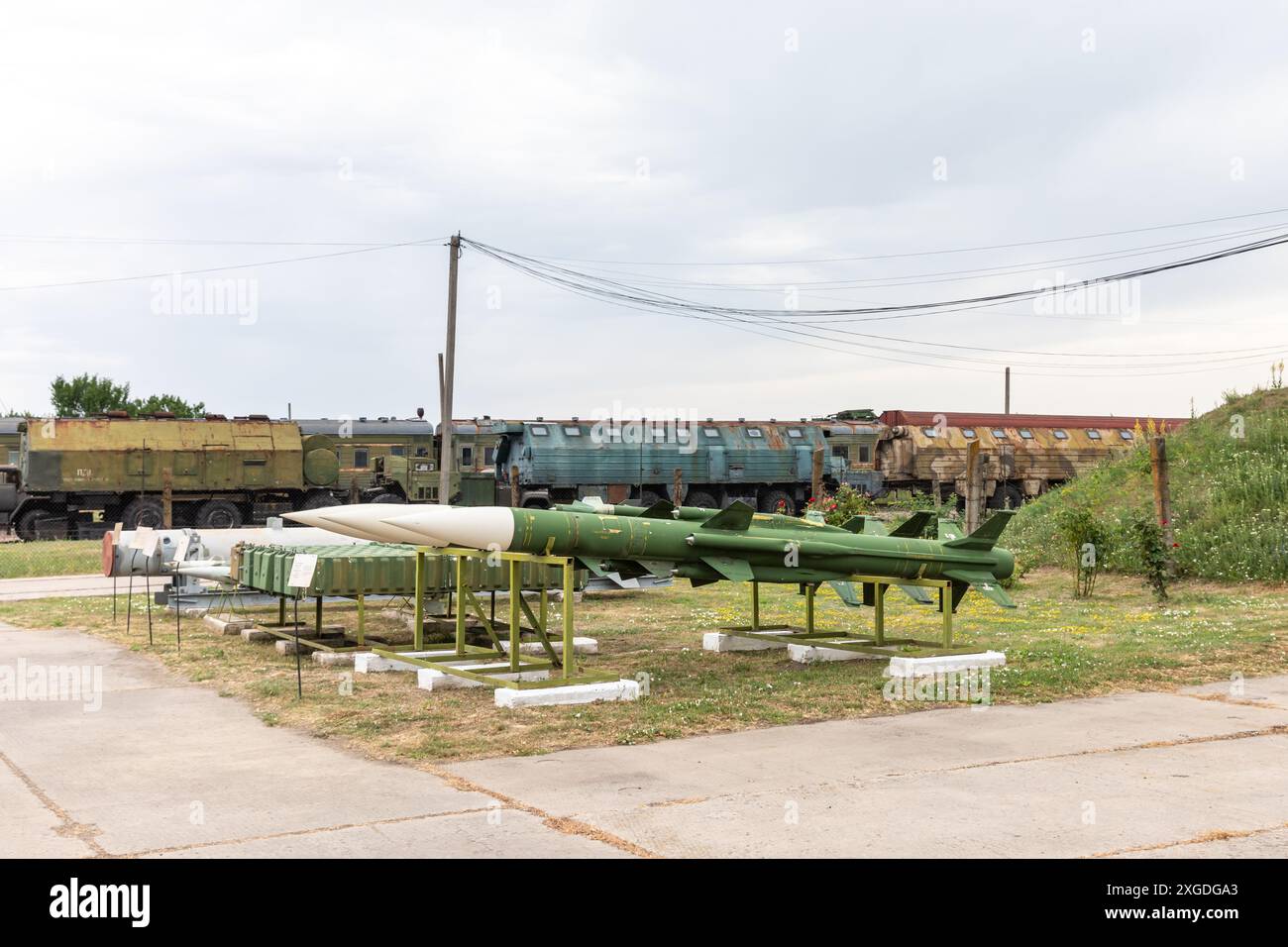 July 3, 2024, Mykolaiv, Ukraine: A 3M9 anti-aircraft guided missile is ...