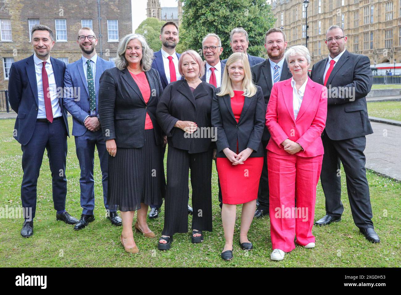 London, UK. 08th July, 2024. Labour MPs mostly for the West Country and ...