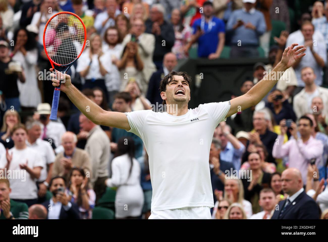 Taylor fritz wimbledon 2024 hi-res stock photography and images - Alamy