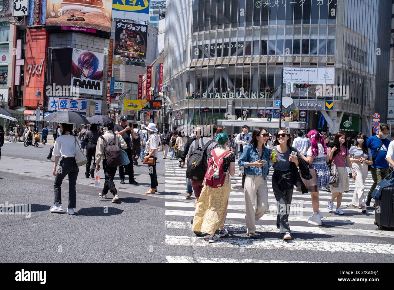 Shibuya Crossing Shibuya Tokyo Japan Stock Photo - Alamy