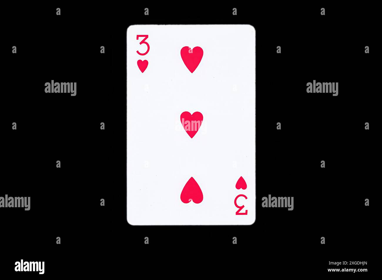 Playing Card Six of Cross Isolated on Black Background. Poker. NATIONAL ...