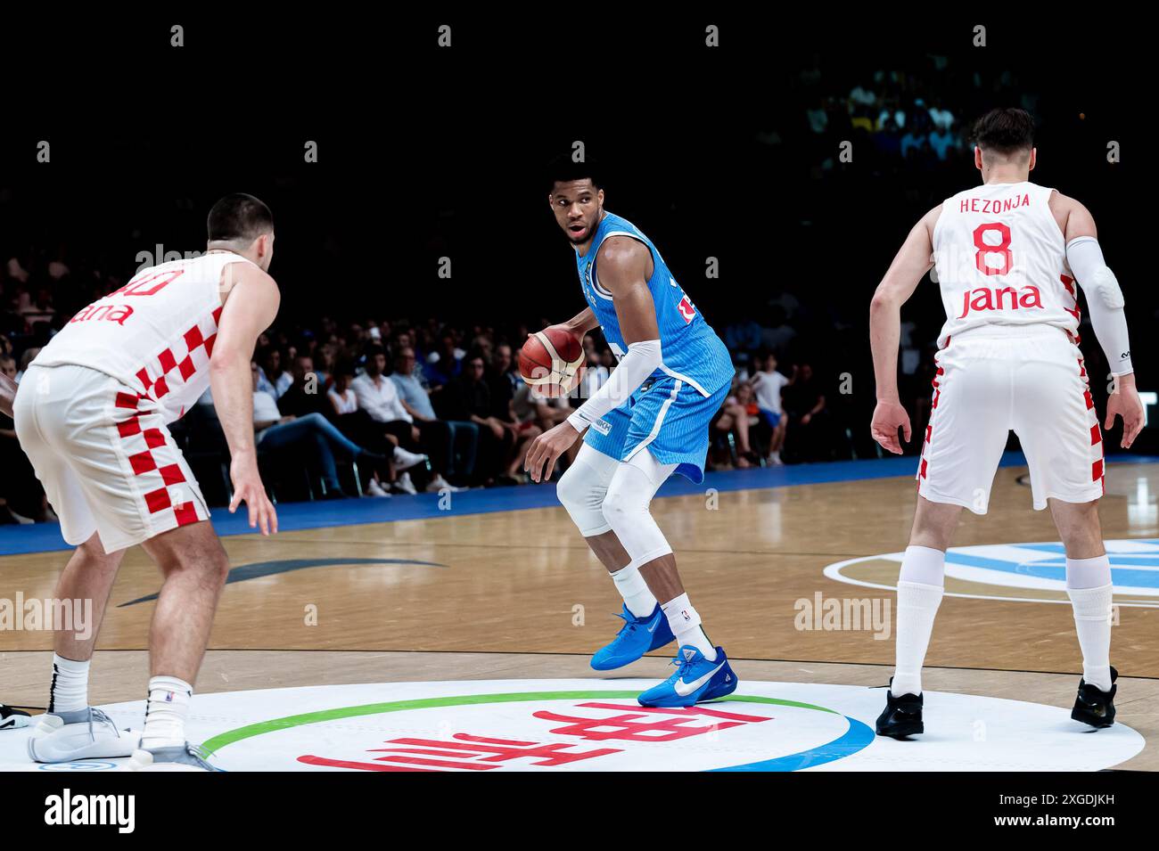 Fiba-Olympic-Qualifying-Tournament-2024-Piraeus-Greece/game Croatia ...