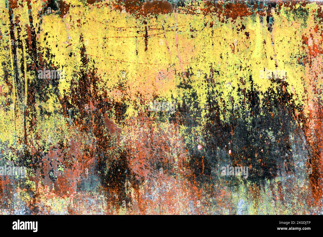 Grunge metal surface texture background, distressed fragment close up ...