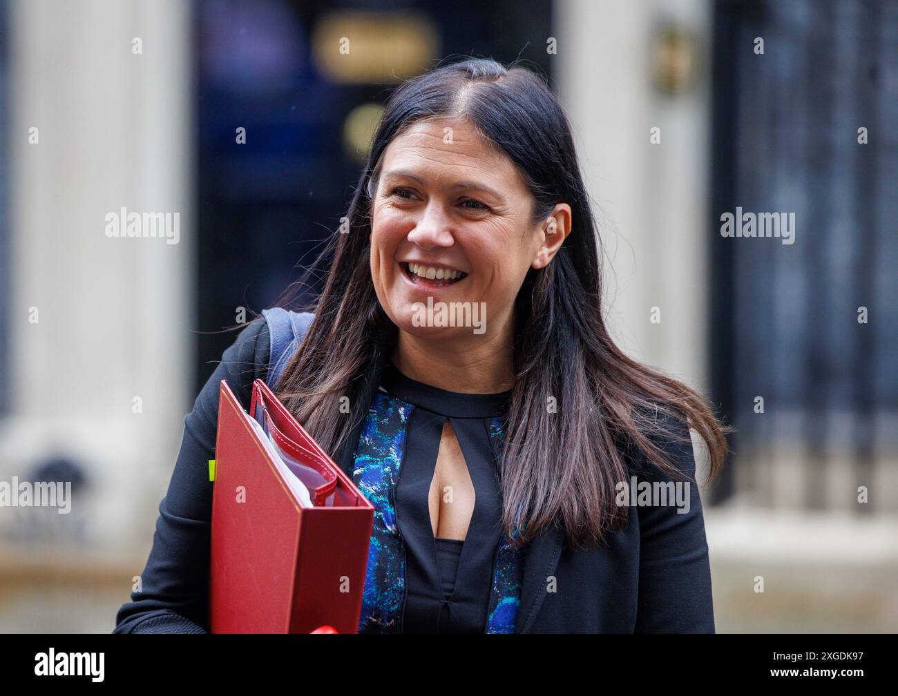 Lisa Nandy, Secretary of State for Culture and MP for Wigan, in Downing ...
