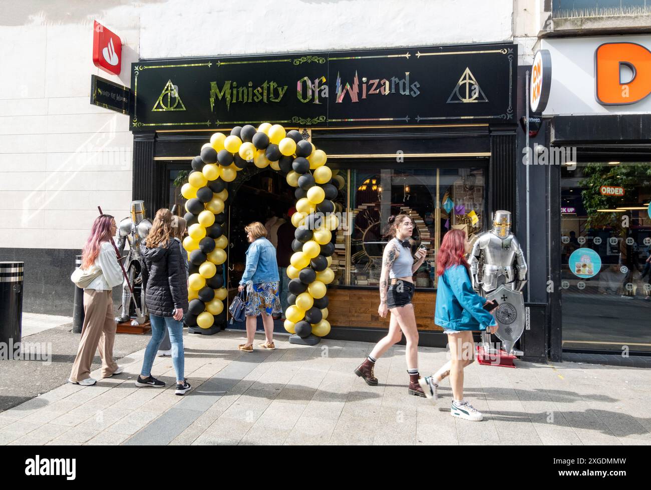 Ministry of Wizards Liverpool Stock Photo - Alamy
